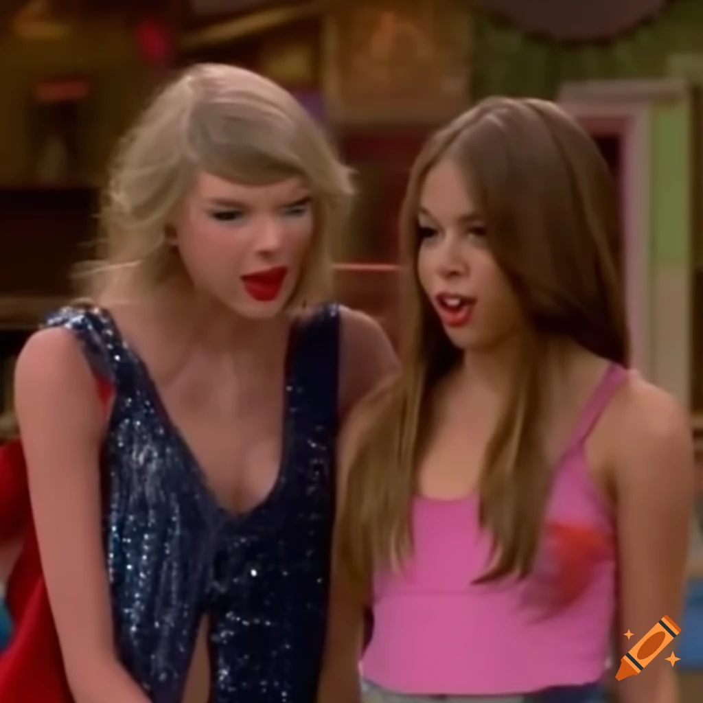 Two taylor swift friends in sparkle style on Craiyon