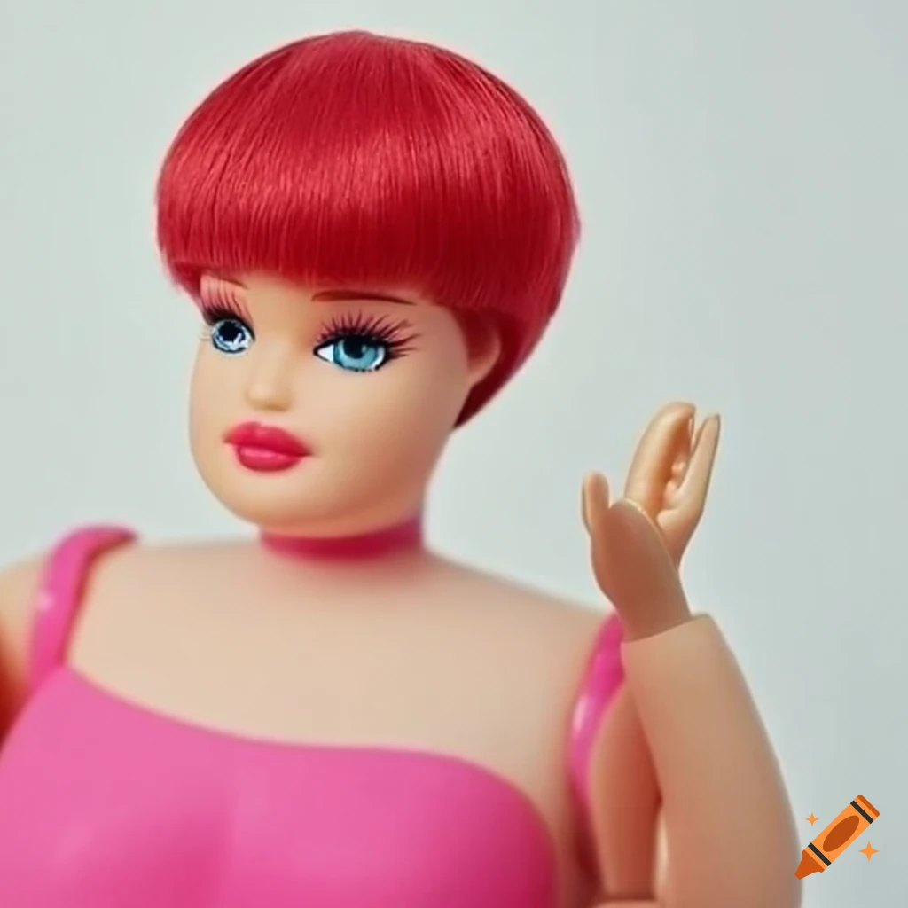 Barbie Doll With Pixie Haircut On Craiyon