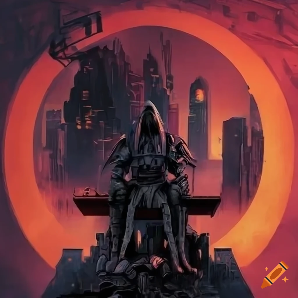 Cyberpunk urban gothic star wars warhammer dune brutal death metal ...