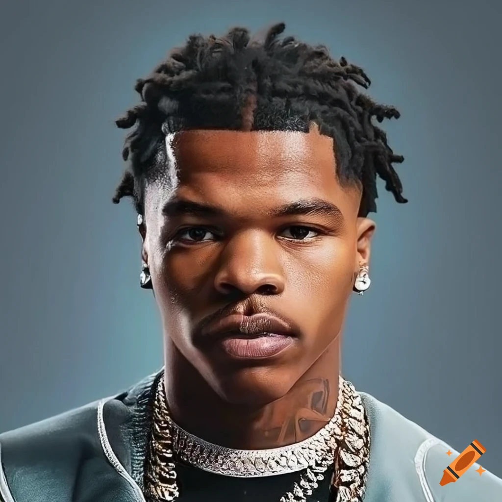 Ultra-realistic portrait of Lil Baby the rapper on Craiyon