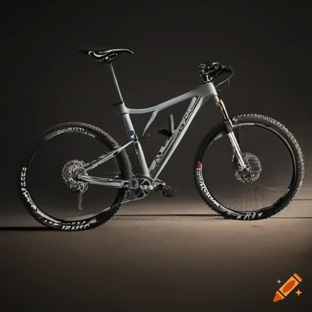 Functional mountain bike image on Craiyon