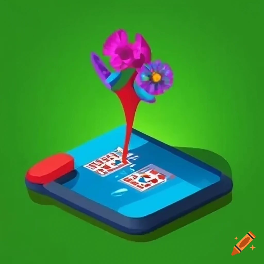 Team game 'Flowergame' for up to 6 participants playing in teams of ...