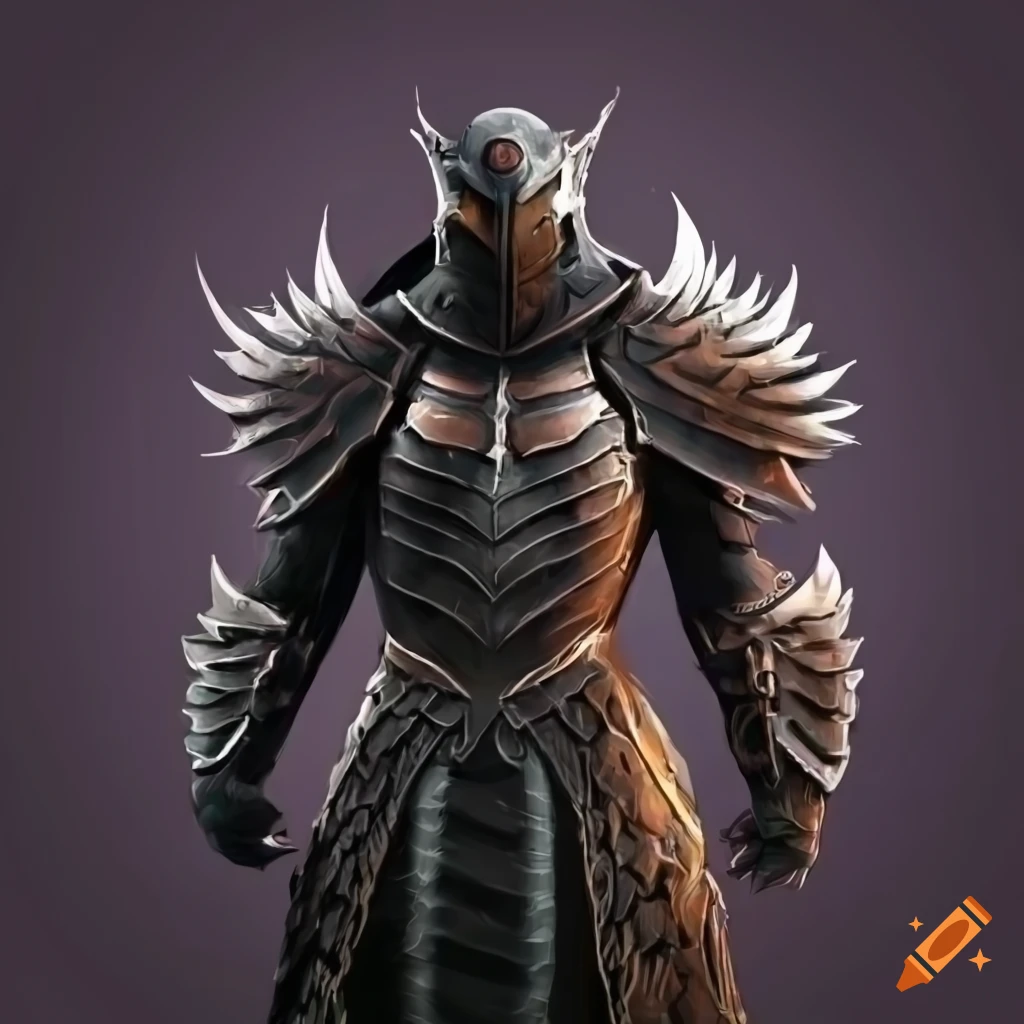 Raven armor on Craiyon