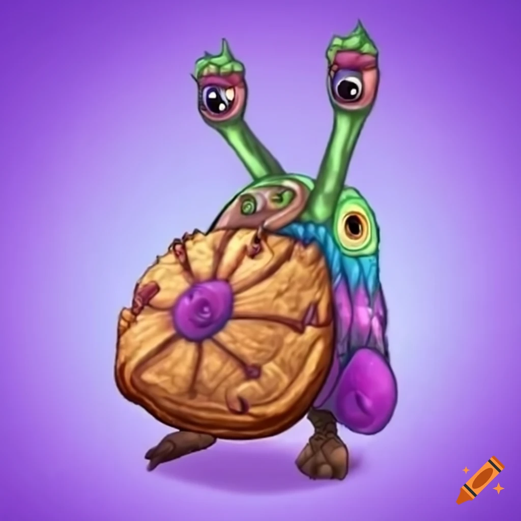 My Singing Monsters strange stringed instrument on Craiyon