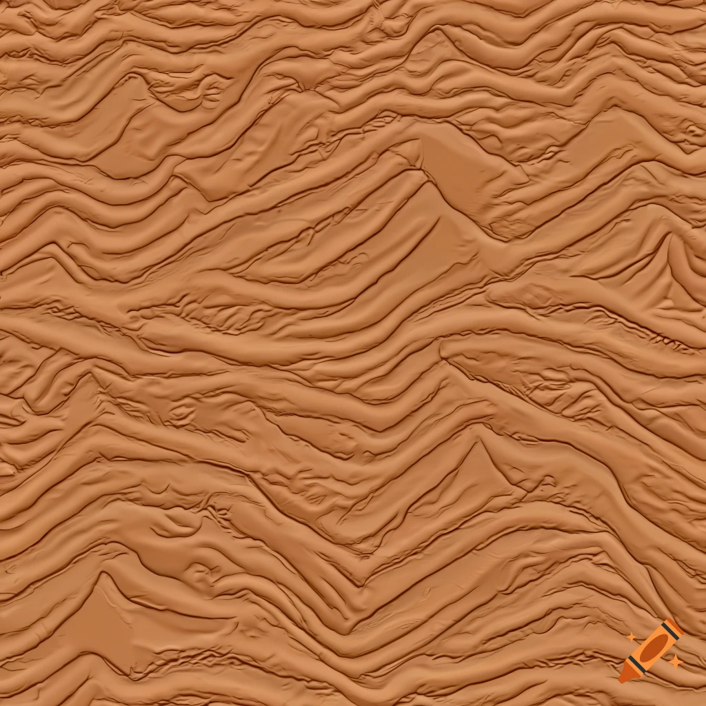 Seamless orange sand texture with grainy waves in 4k resolution on Craiyon