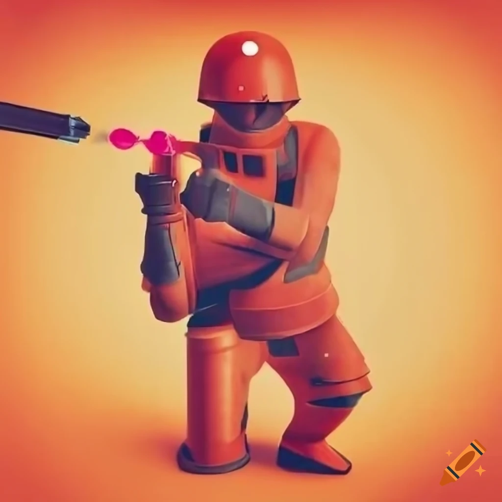 Stylized advertising poster of laser battle between hilti and bosch ...