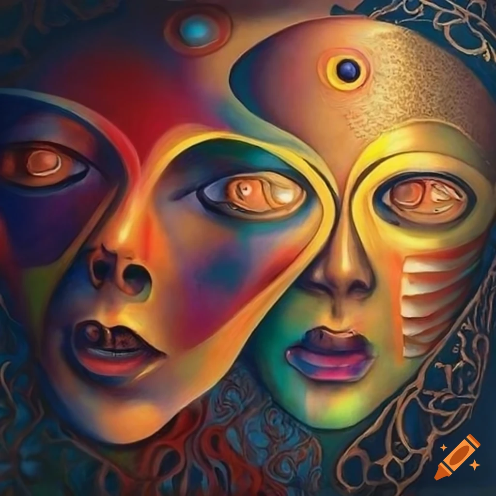 Symbolic art on Craiyon