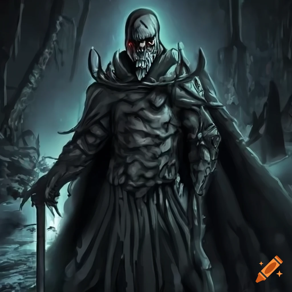 Dark villain character on Craiyon