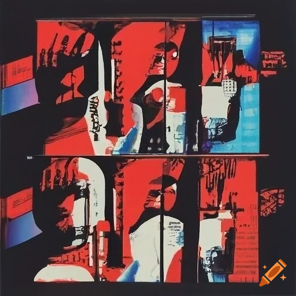 Album cover art of simple minds by neville brody, 1984, in high ...