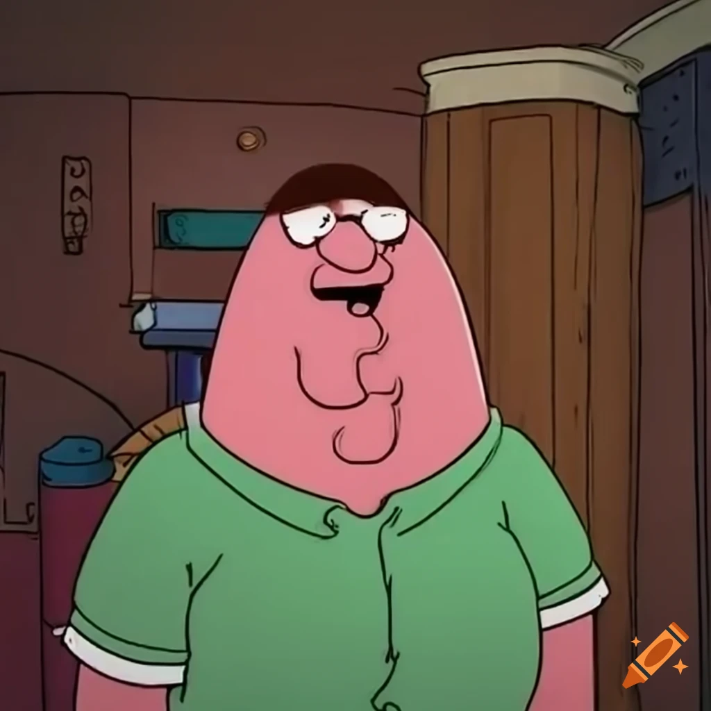 Unsettling peter griffin character on Craiyon