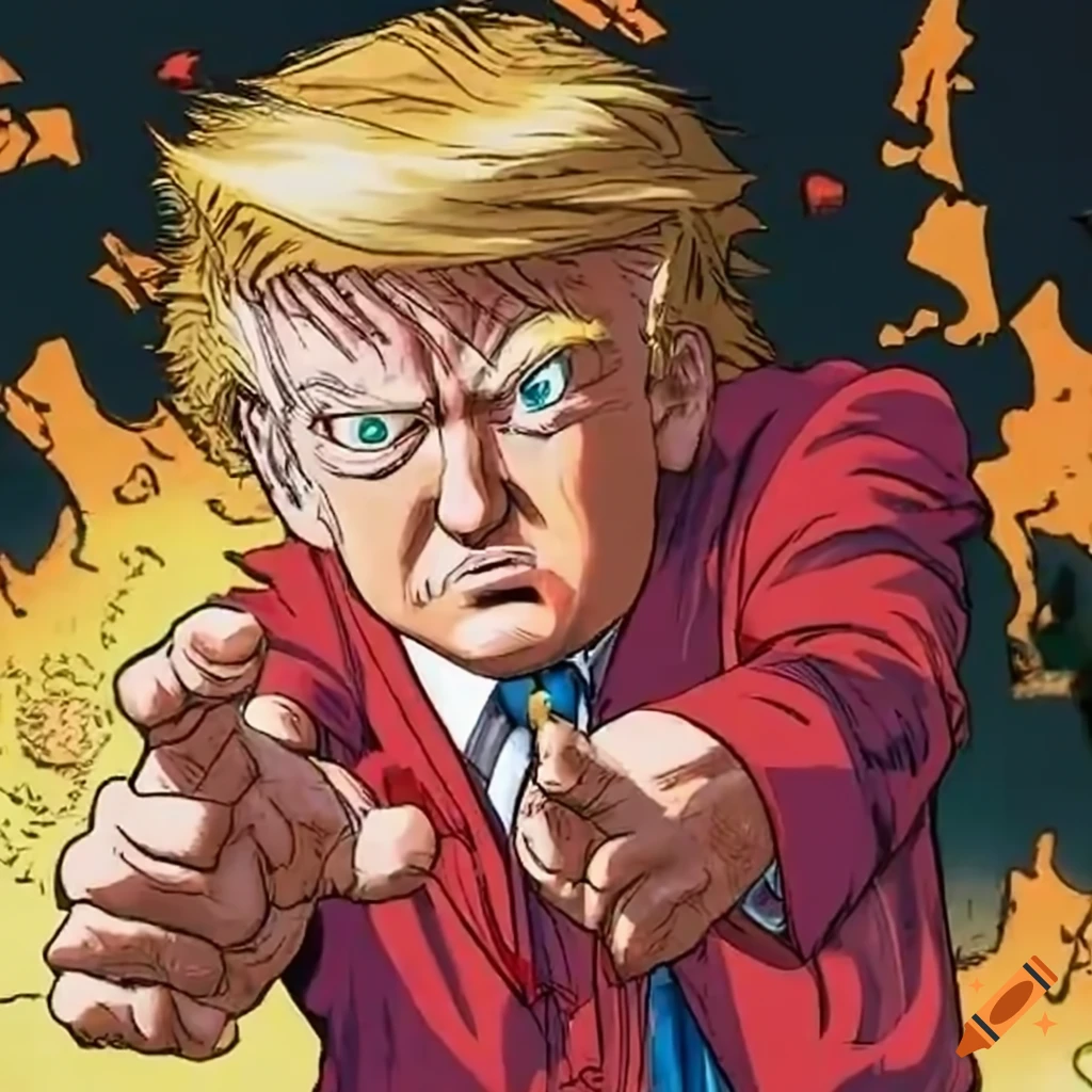 Action scene featuring a character in the style of akira toriyama on ...
