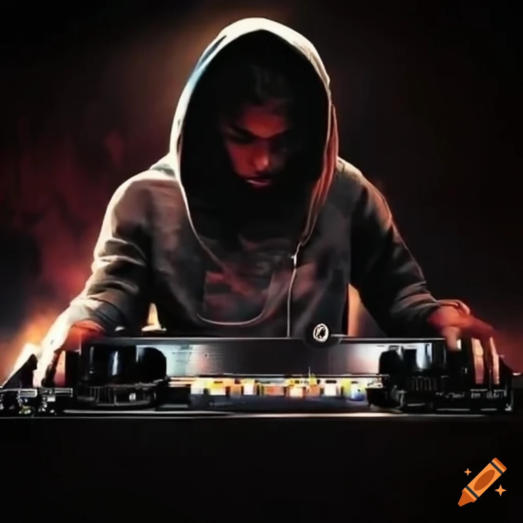Hip hop dj on Craiyon