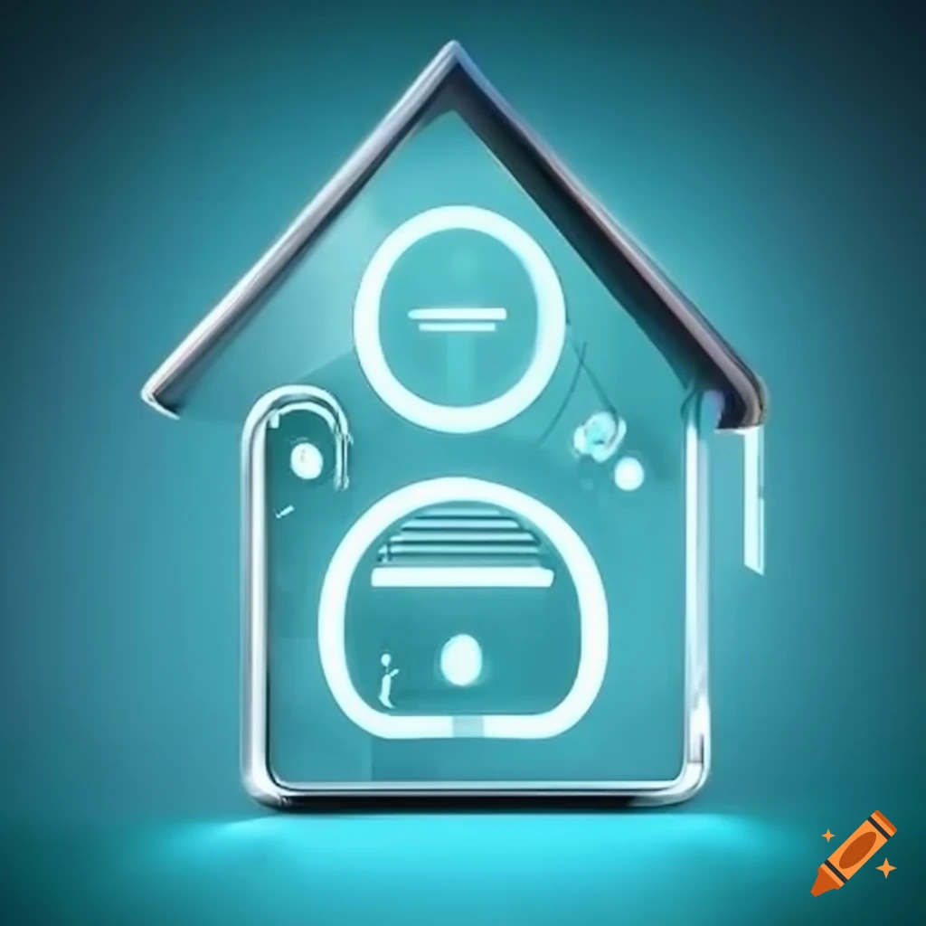 Smart home concept illustration on Craiyon