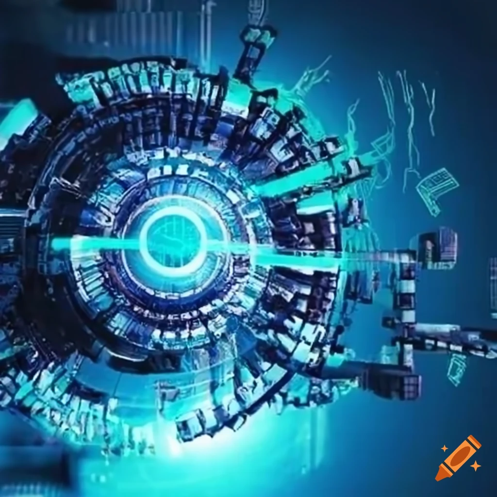 Digitalization concept on Craiyon