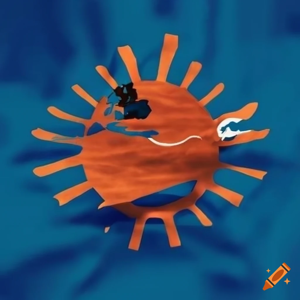 Utopian flag design for Pacific Oasis on Craiyon