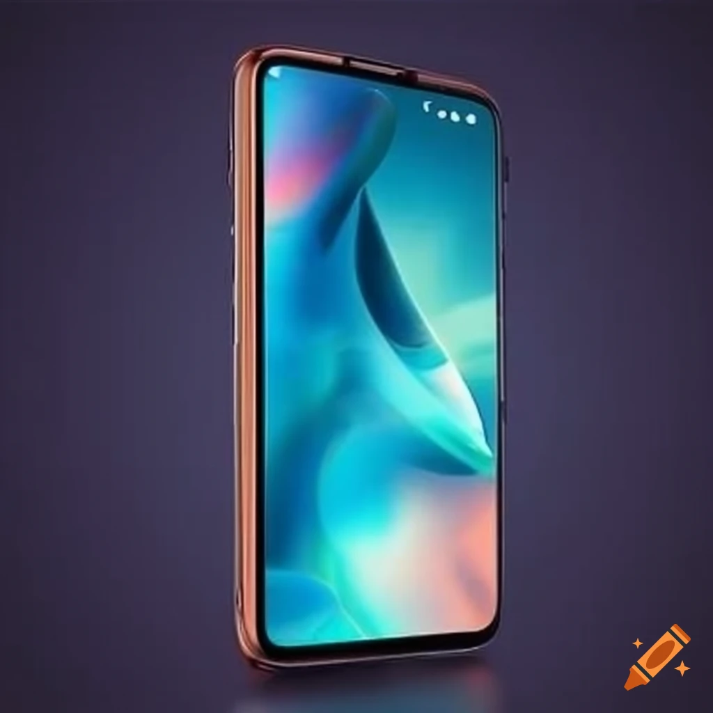 Elegant android phones in stylish setting on Craiyon