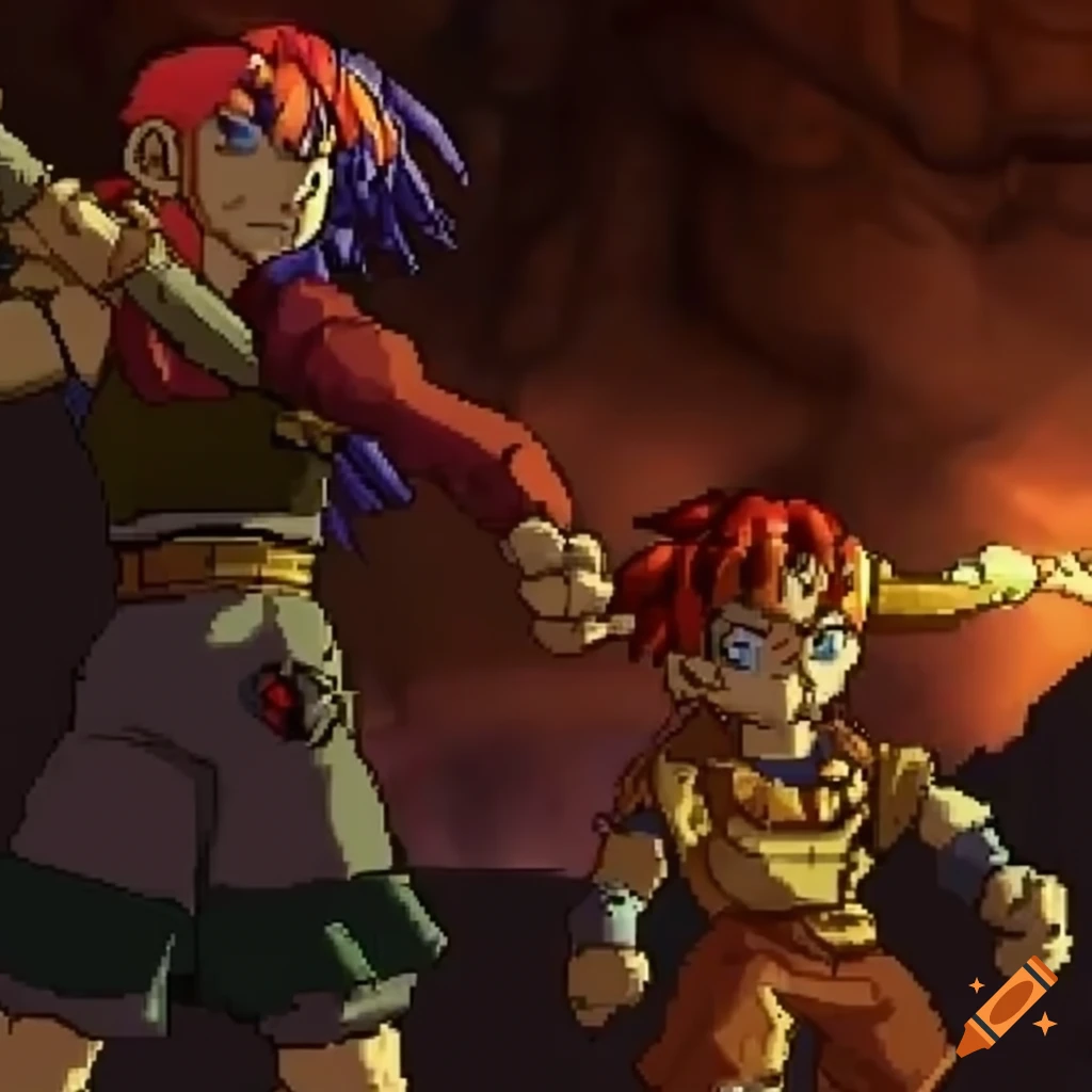 Chrono trigger on Craiyon