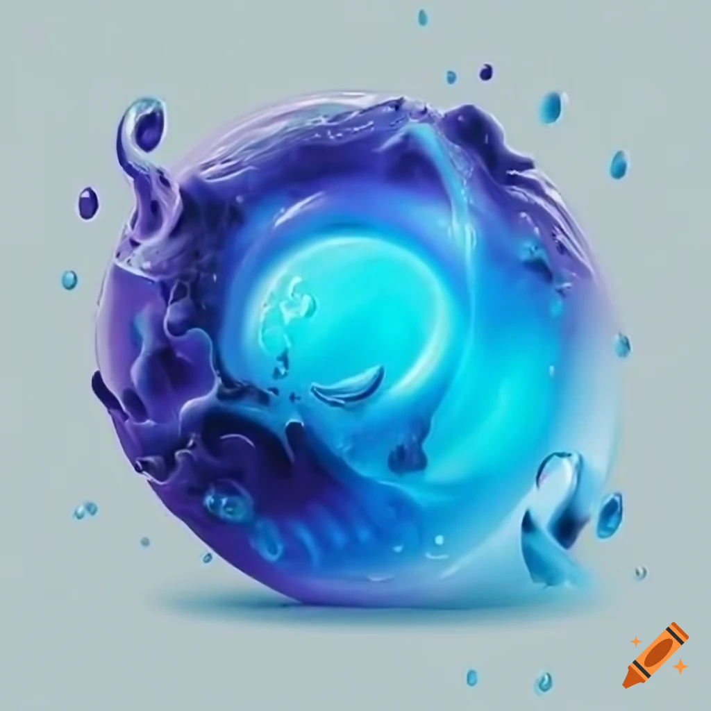 Water spell icon on Craiyon