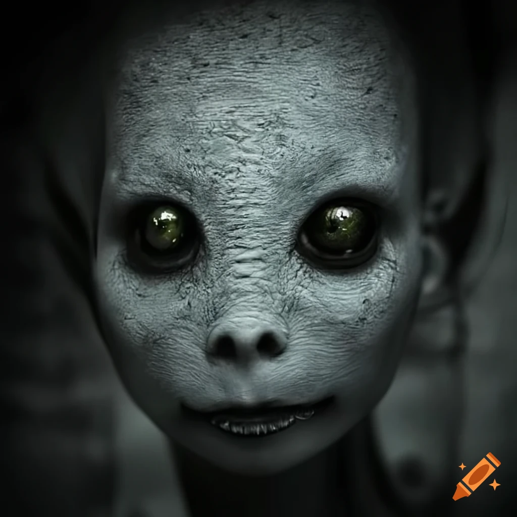 Alien monster princess on Craiyon