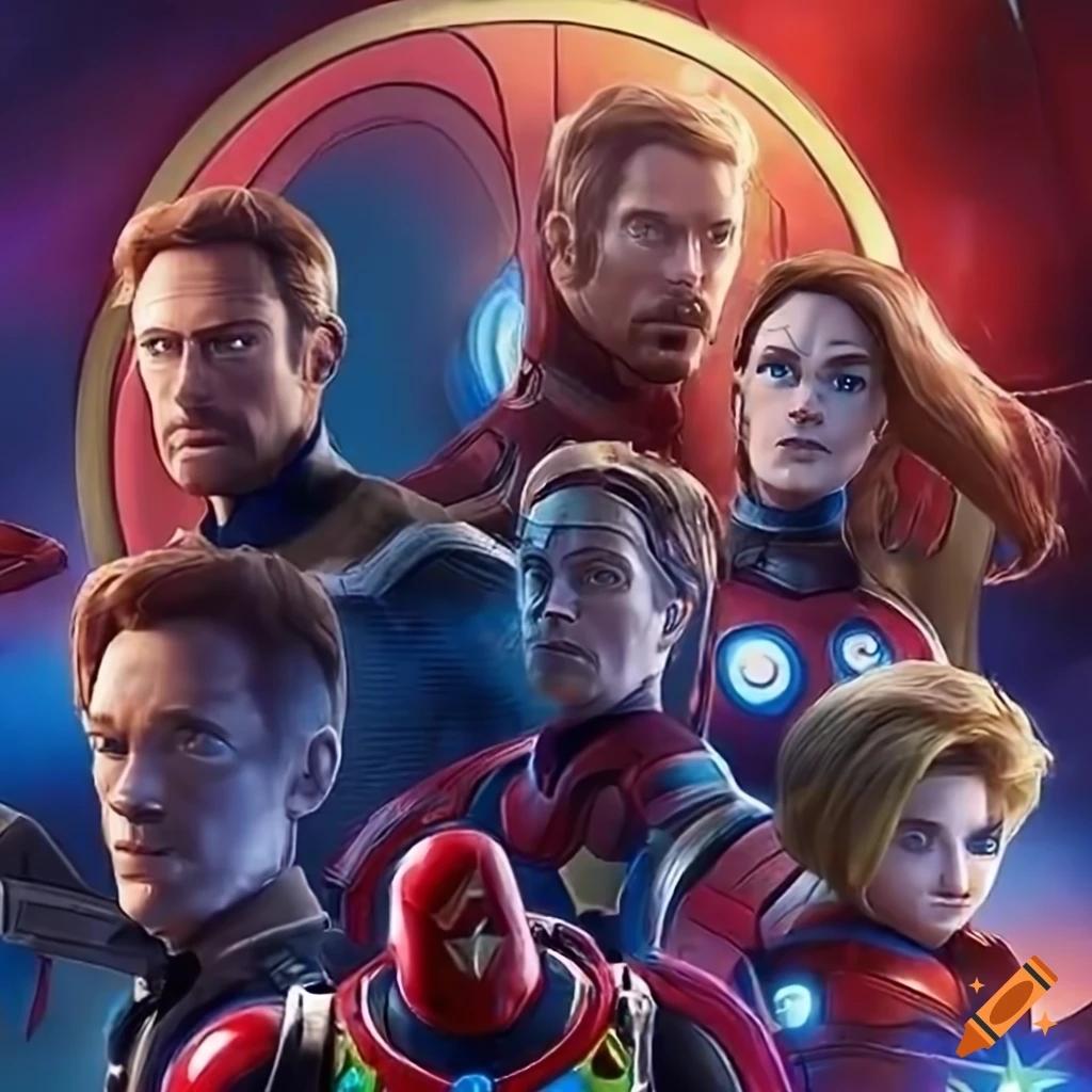 Avengers endgame crossover with toy story on Craiyon