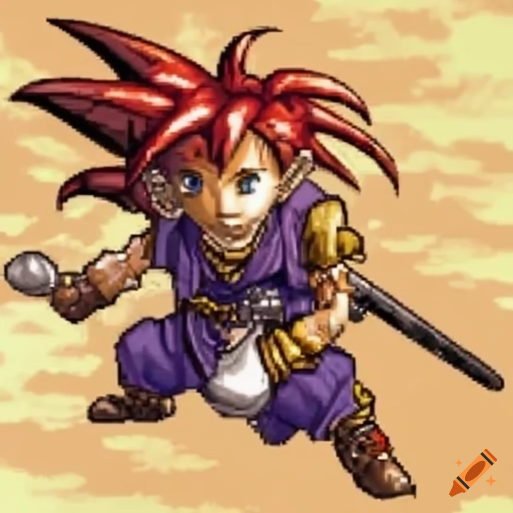 Chrono trigger on Craiyon