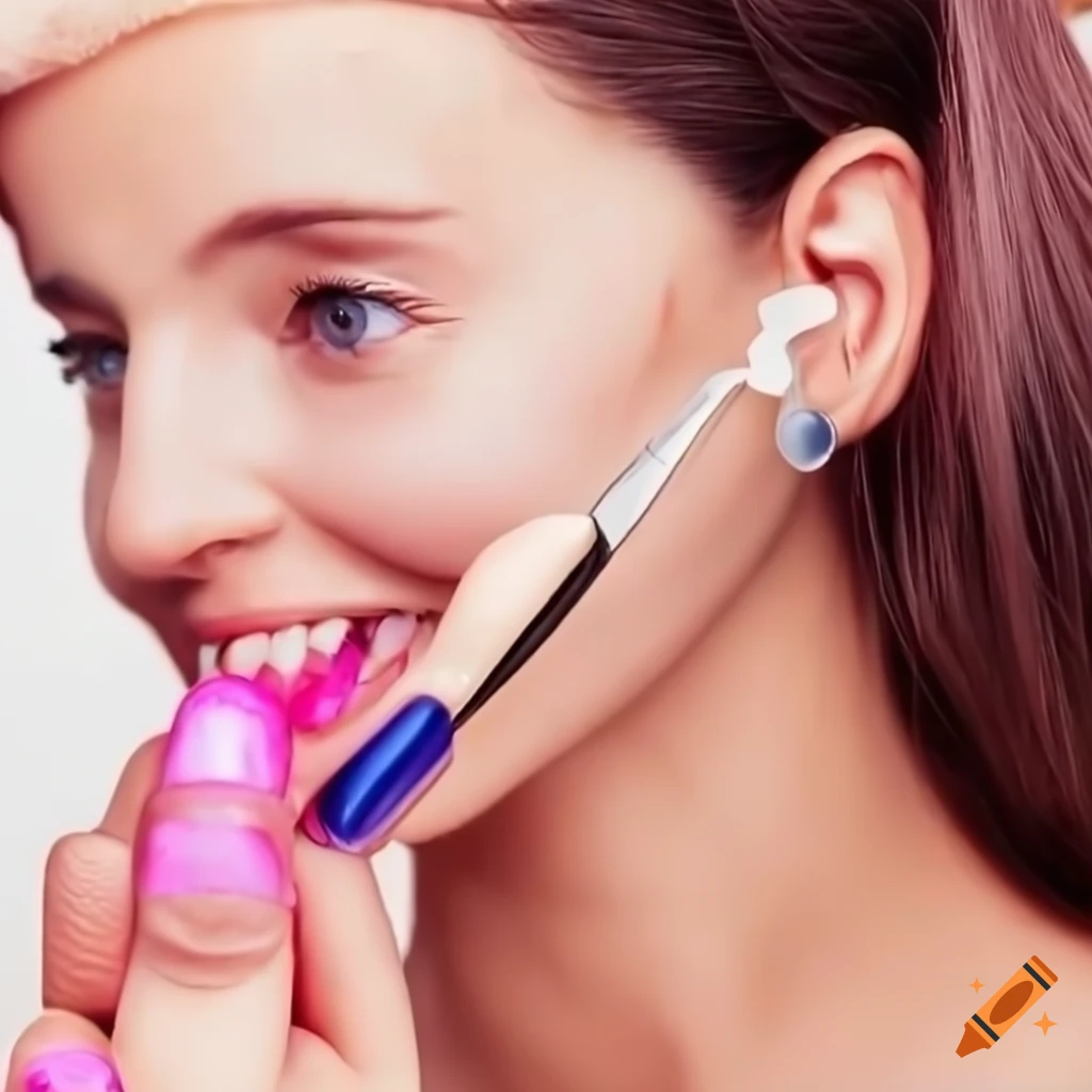 Asmr ear cleaning with gloves and ear tools on Craiyon