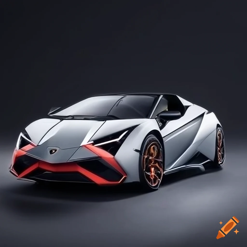 Lamborghini aygo spyder sports car on Craiyon