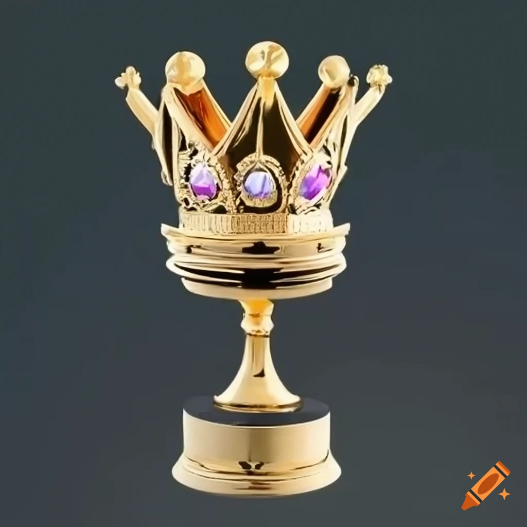 Crown jewel trophy on Craiyon