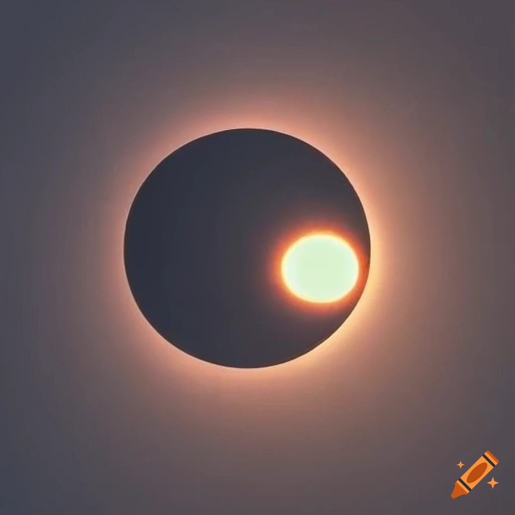 Solar eclipse phenomenon on Craiyon