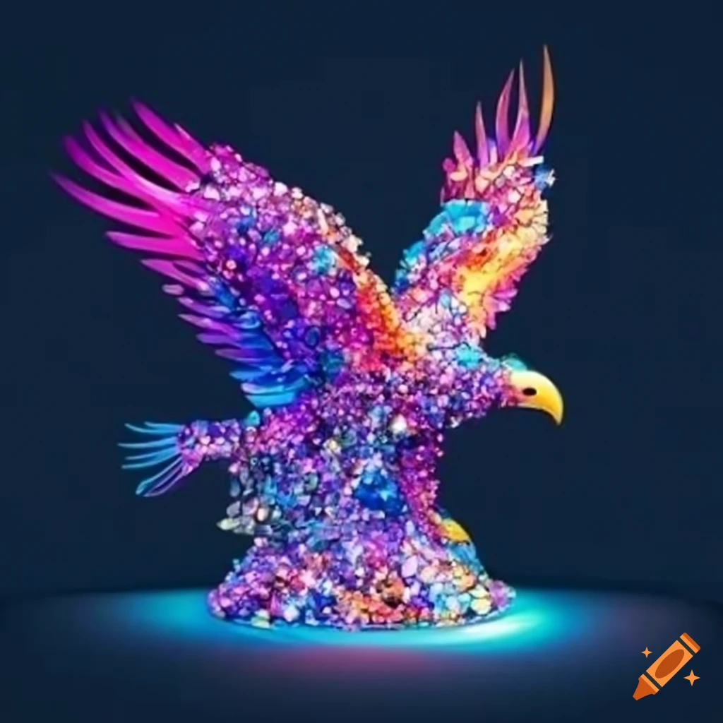 Eagles images created on Craiyon