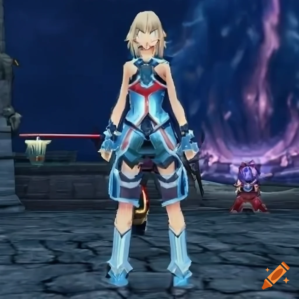 Xenoblade monado on Craiyon