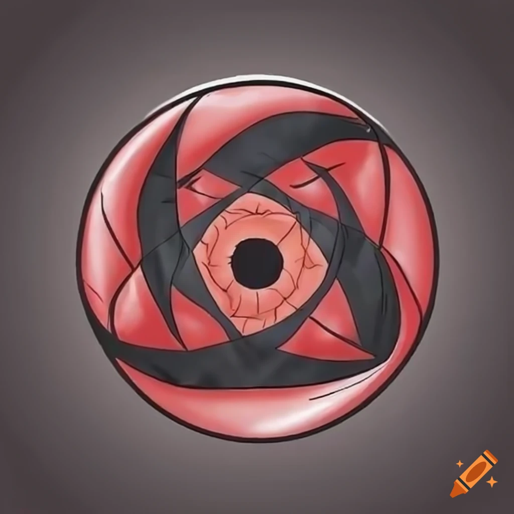 Design your own Sharingan in manga style on Craiyon
