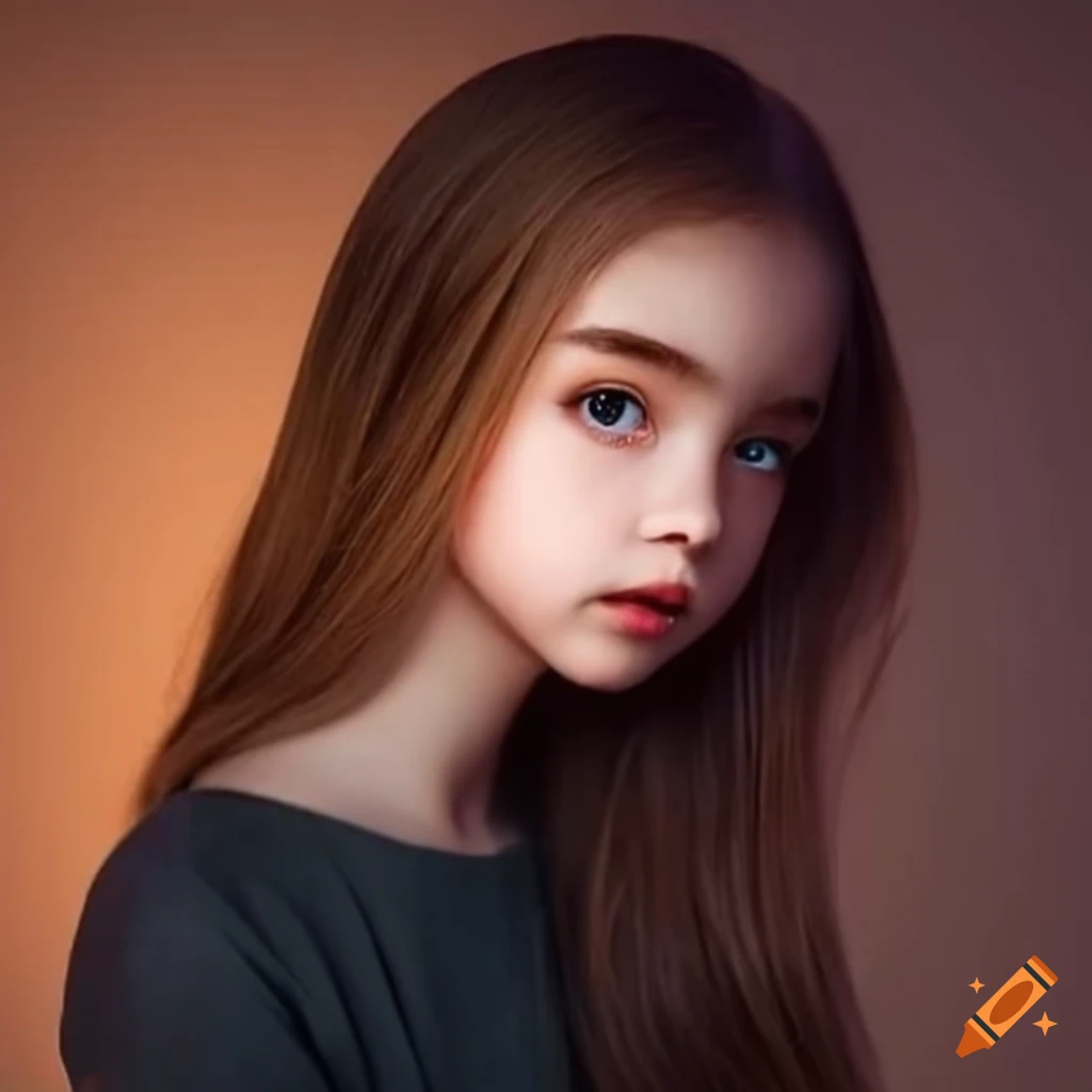 Amazing cute girl on Craiyon