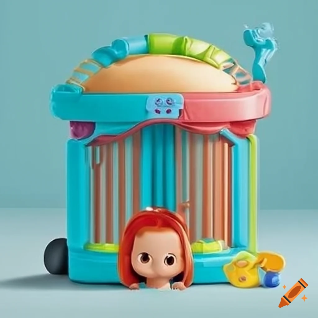 Fisher price my first jail toy on Craiyon