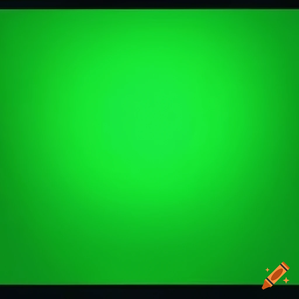 Green screen on Craiyon