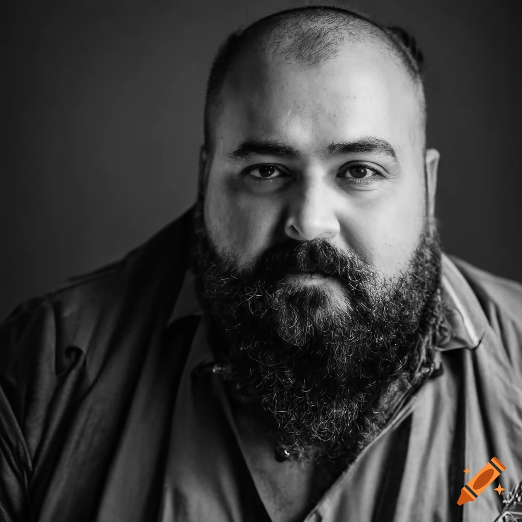 Turkish man with a beard on Craiyon