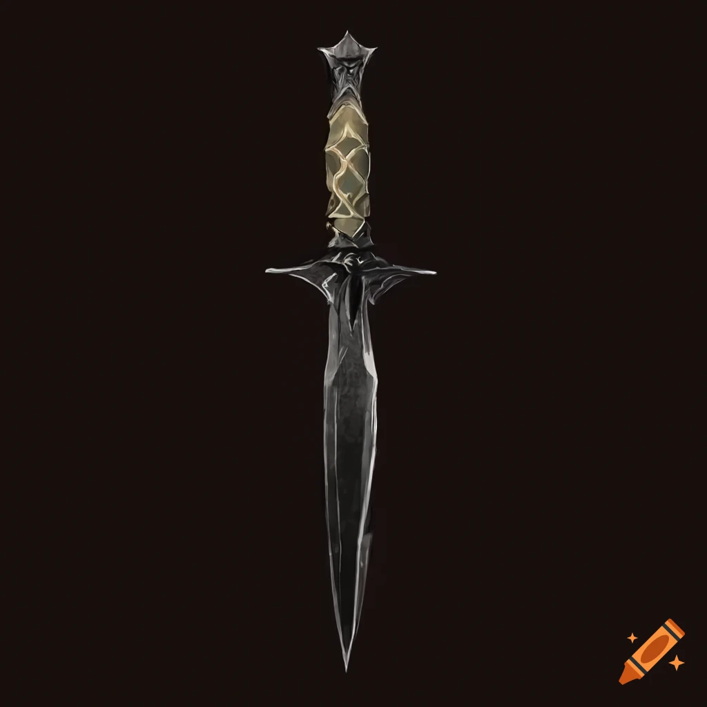Concept art of various daggers on Craiyon