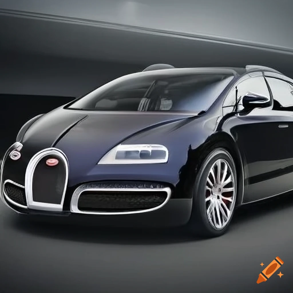 Bugatti veyron and volkswagen sharan fusion concept on Craiyon