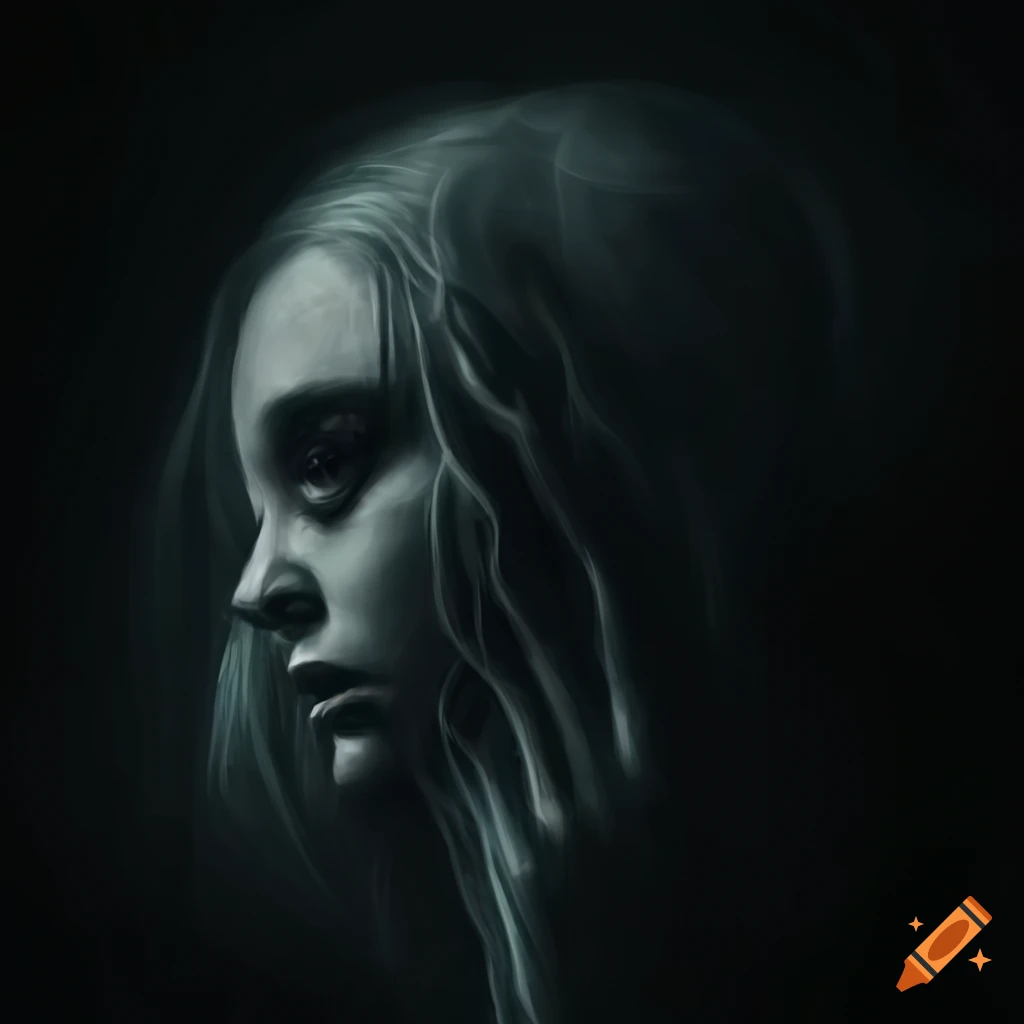 Sad sorrowful mournful concept on Craiyon