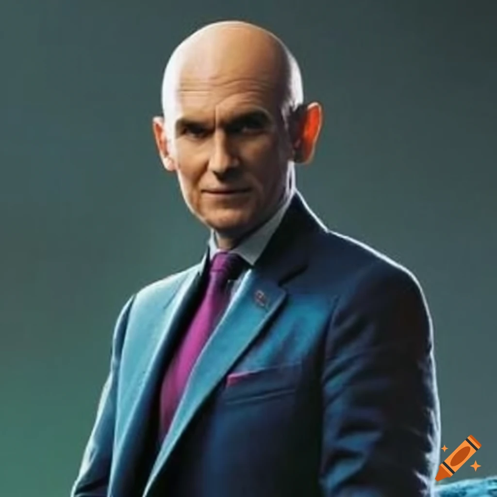 Professor X teaching at Xavier Mansion in a wheelchair on Craiyon