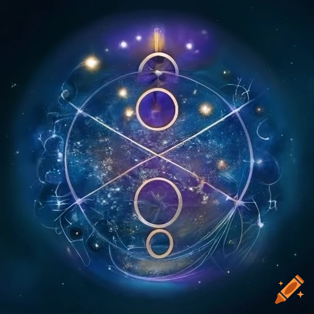 Astrological symbol of balance and harmony represented by scales on Craiyon