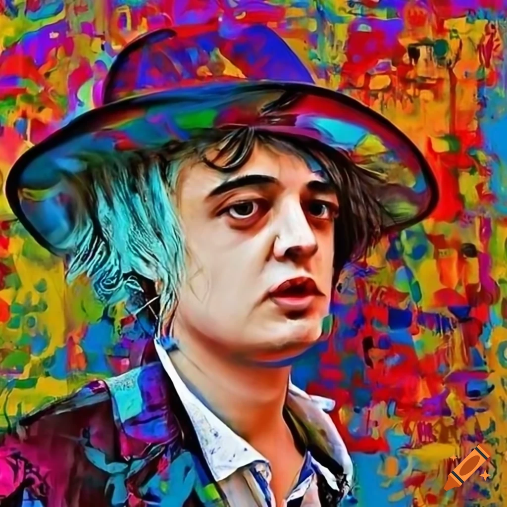 Colorful abstract modern art by pete doherty on Craiyon