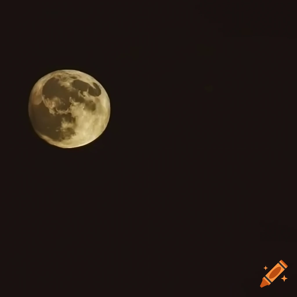Lua cheia sombria on Craiyon