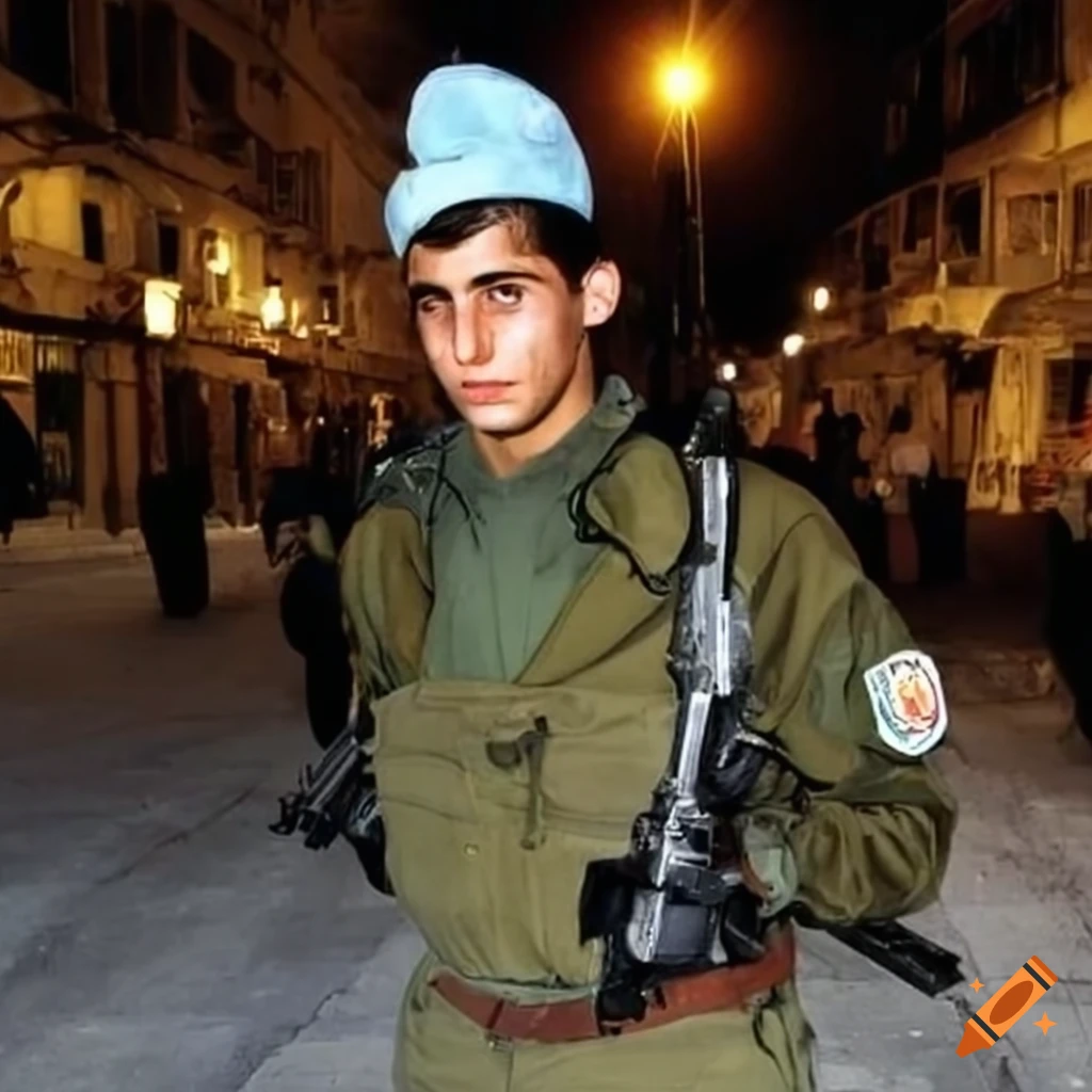 Idf checkpoint guard in bethlehem on Craiyon