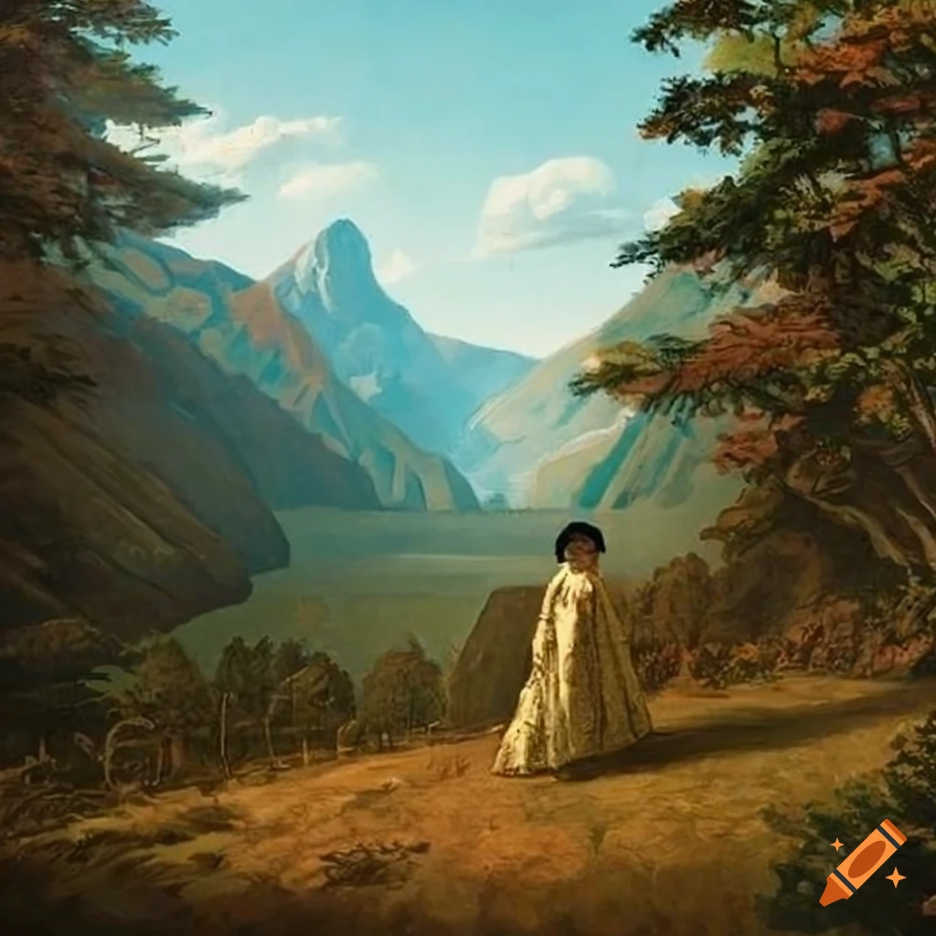 Intricate high-definition landscape with stunning details inspired by ...