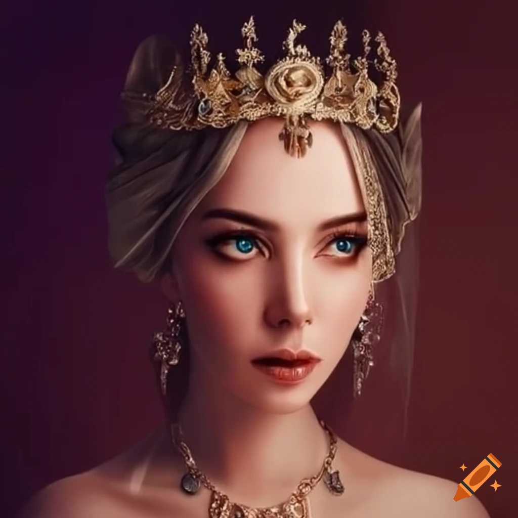 Beautiful lady on Craiyon