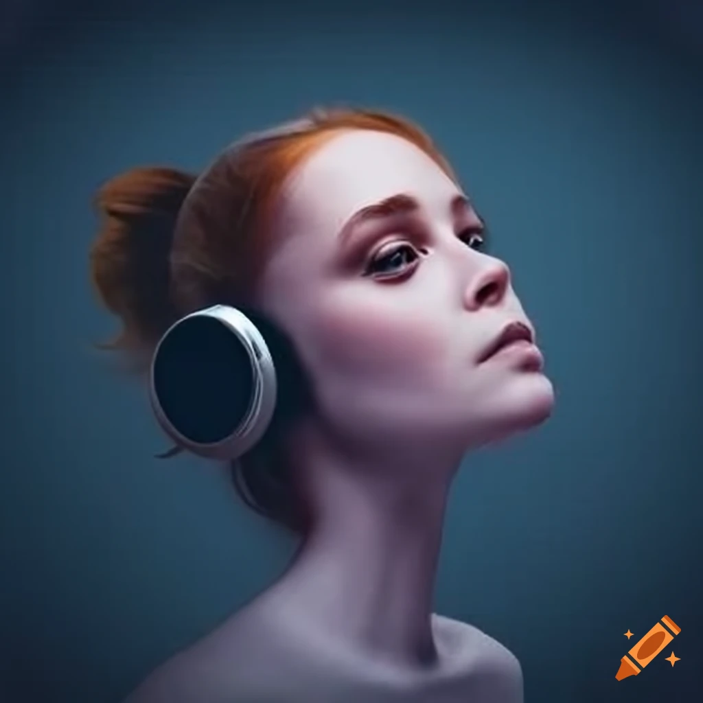 Person using iPhone to choose a song on Spotify on Craiyon