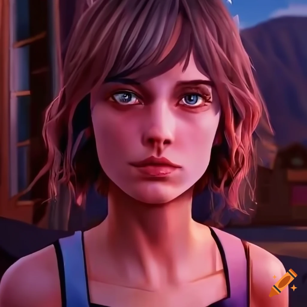 Road 96 character zoe muller on Craiyon