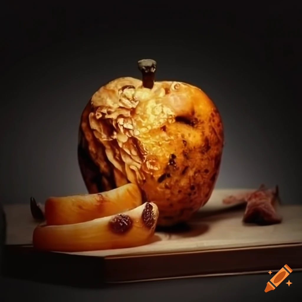 Rotten fruit on Craiyon