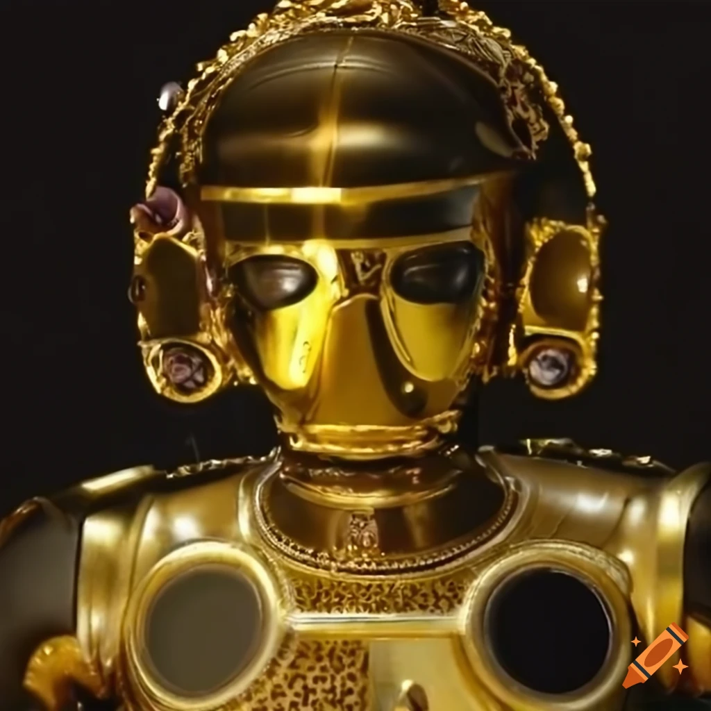 C-3po during ramadan on Craiyon